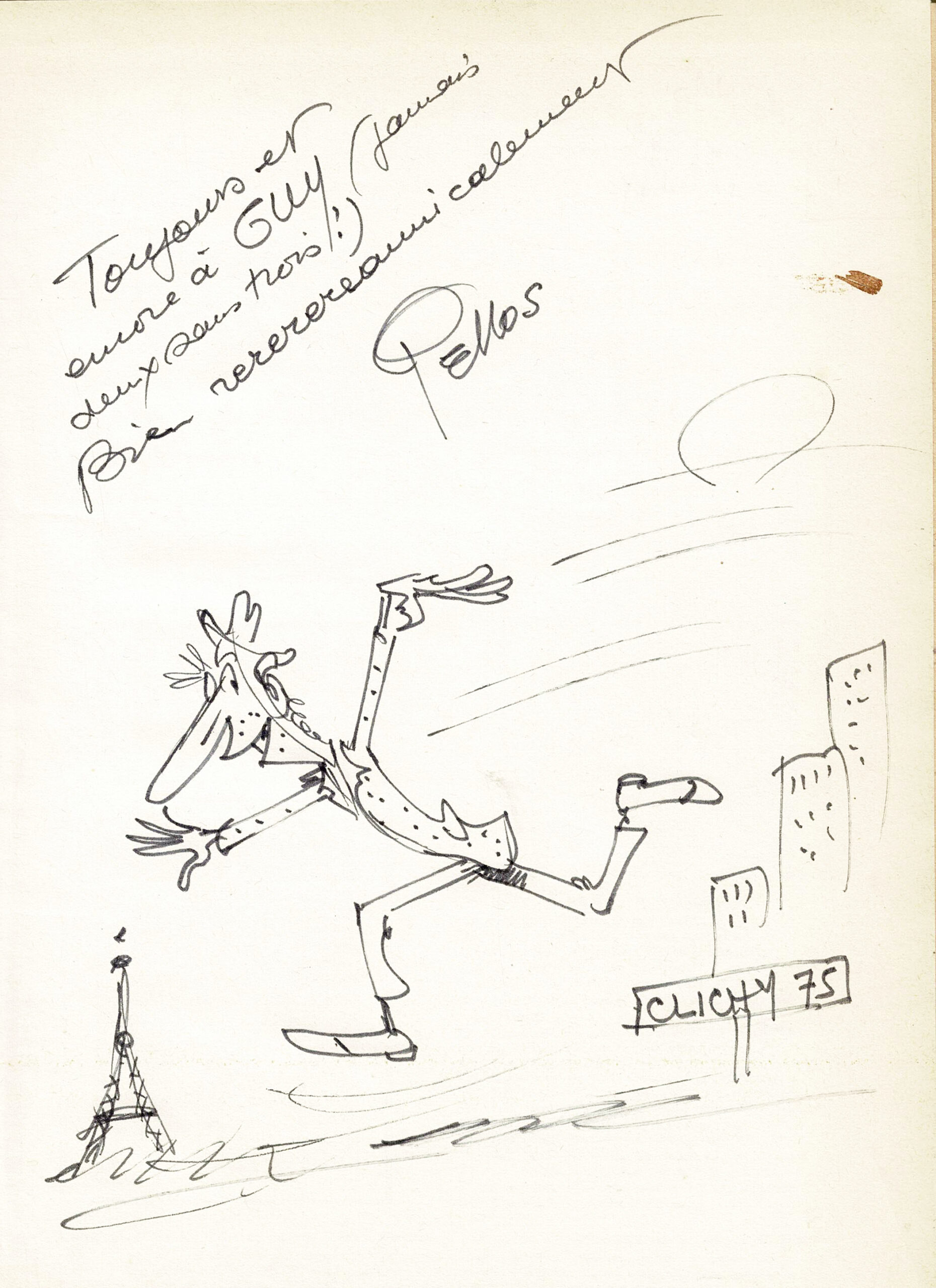 Lot n° 217 Pellos – vendu 225 € TTC - Septimus